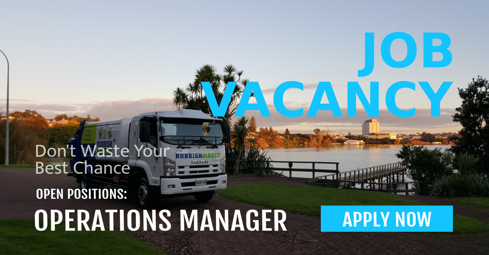 Operations Manager Application Form | Rubbish Direct